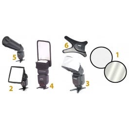 Light modifier kit for flash speedlight PhotoSquare | by Pic2viral | Medium