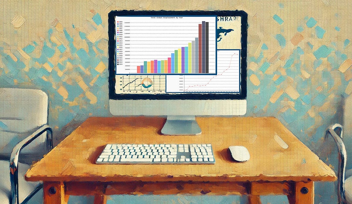 Authentic Charts With Python Pygal To Visualize UN Refugee Data | by John Loewen, PhD | Level Up ...
