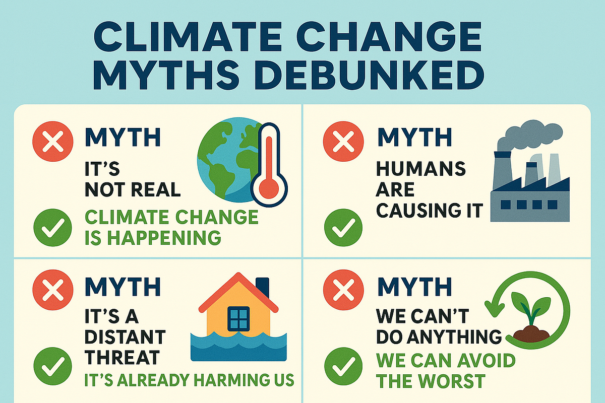 Debunking Top 100 Climate Change Myths Fueling Global Inaction | by ...