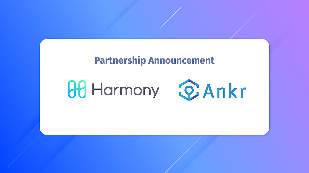 Harmony and Ankr Partnering to Grow dApps on Distributed Cloud | by Li Jiang | Harmony | Medium