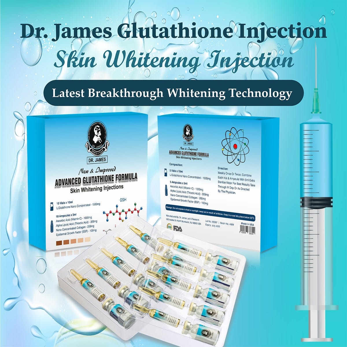 Glutathione Injection: How Does It Ensure Maximum Skin Whitening | by ...