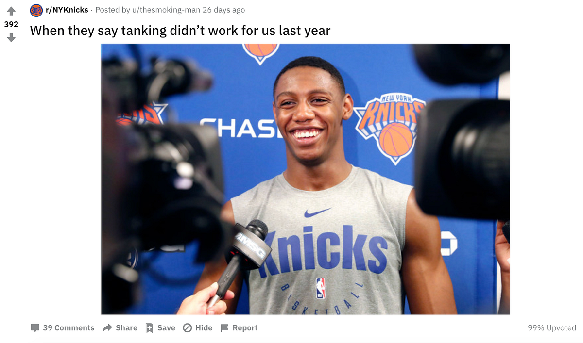 Tanking and its Impact on the Future of the NBA | by Matthew Meyer | Medium