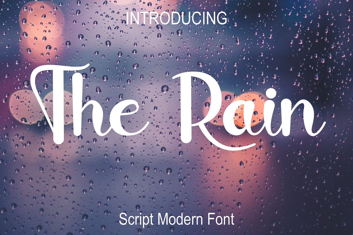 The Rain Font - Lunaluminesce - Medium