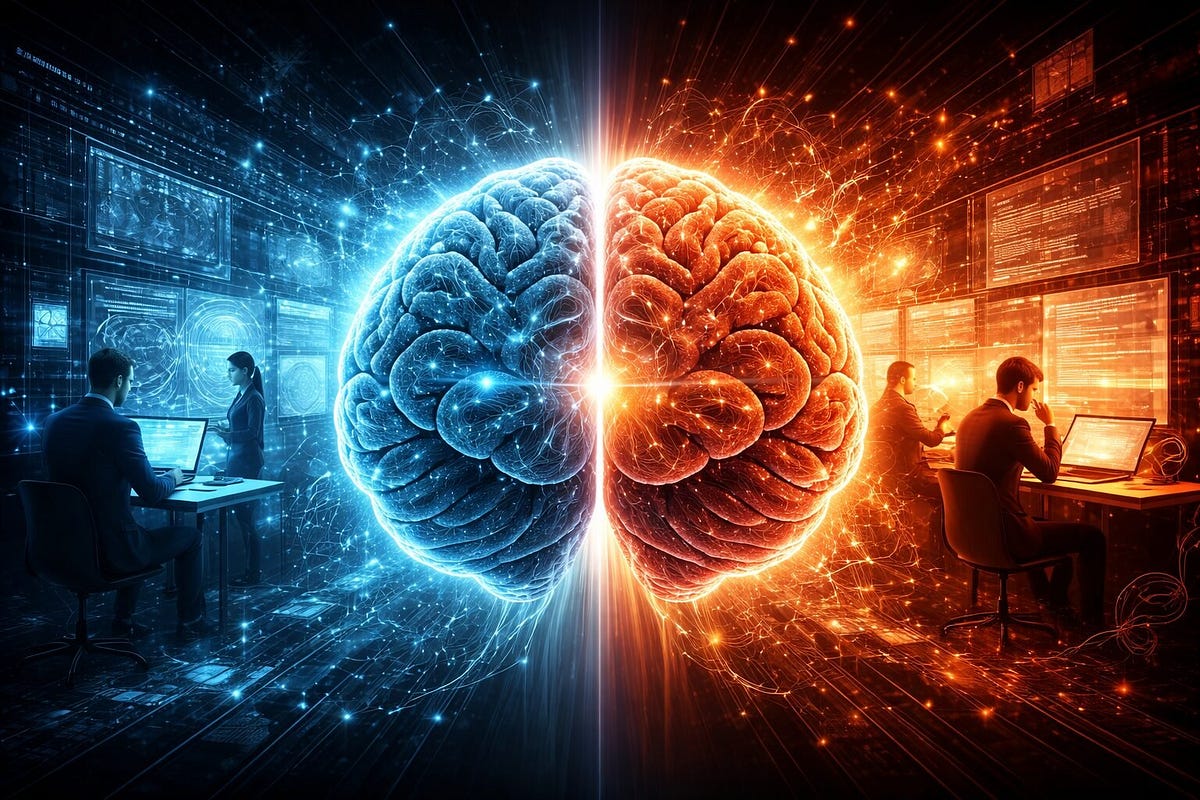 The AI Cognitive Divide: Why Thinking With AI Beats Letting AI Think ...