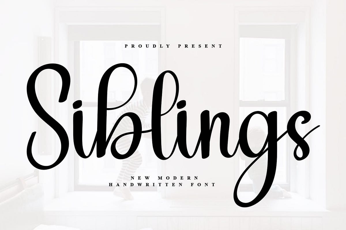 Siblings Font - Digidruid - Medium