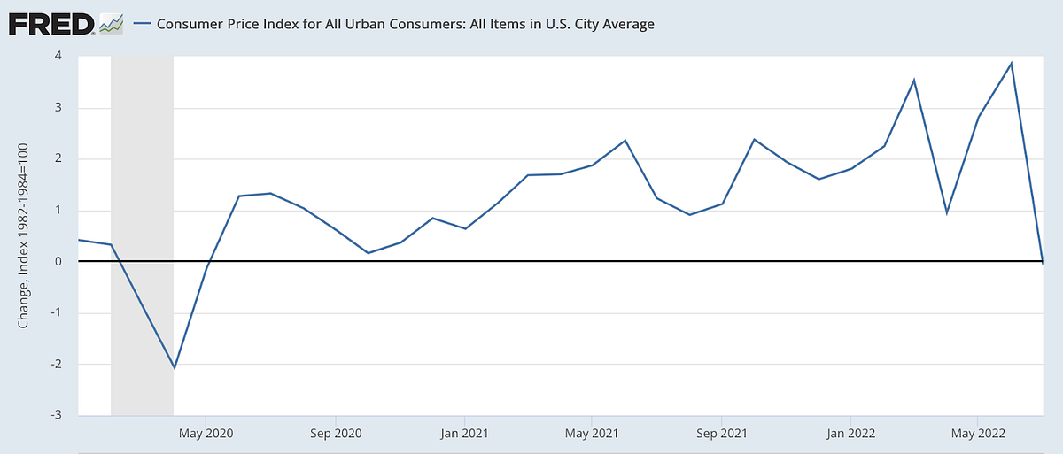 Zero Inflation. The Pitch: Economic Update for August… | by Civic ...