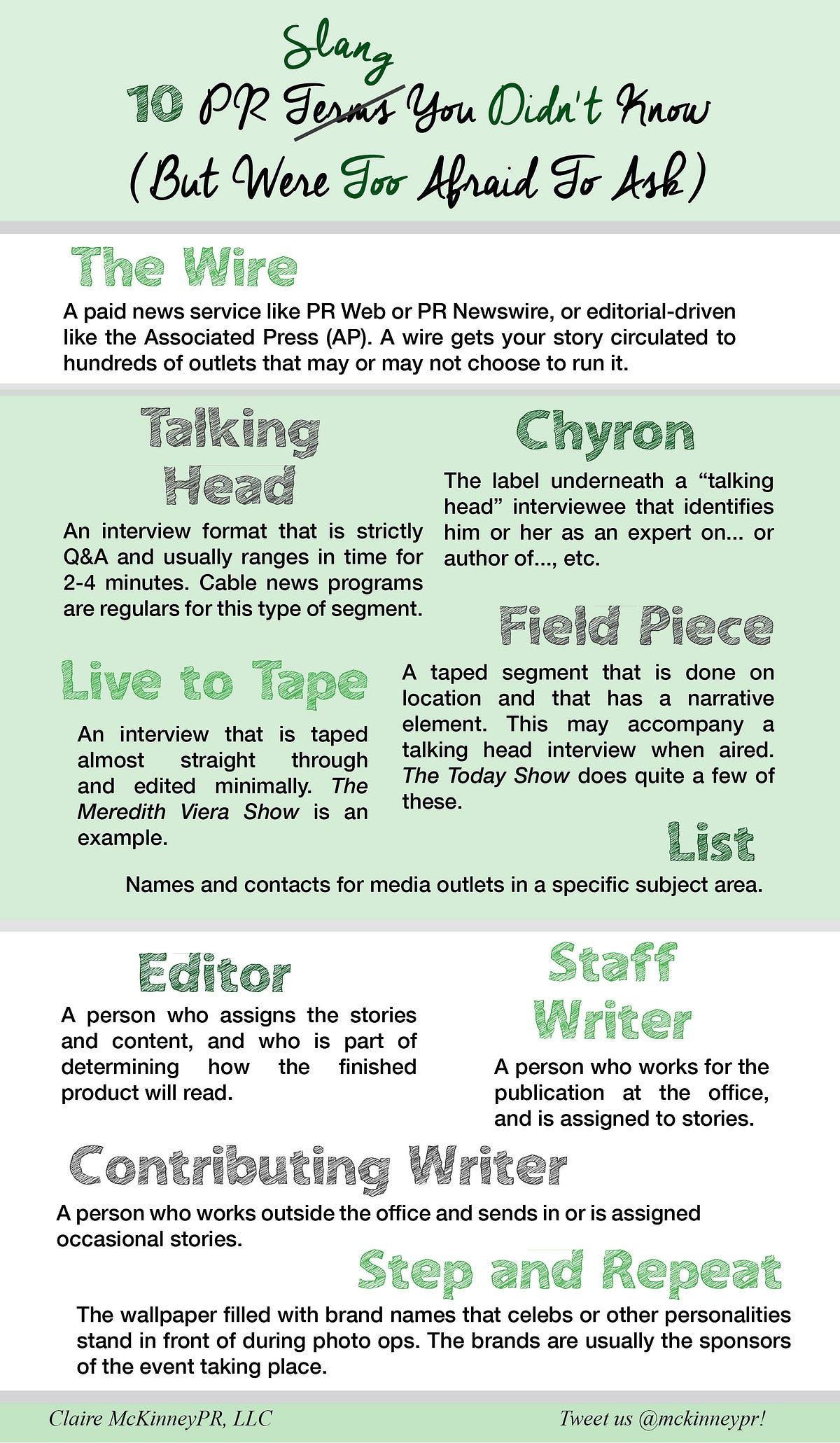 PR Slang You Didn’t Know (But Were Too Afraid to Ask) | by Claire ...