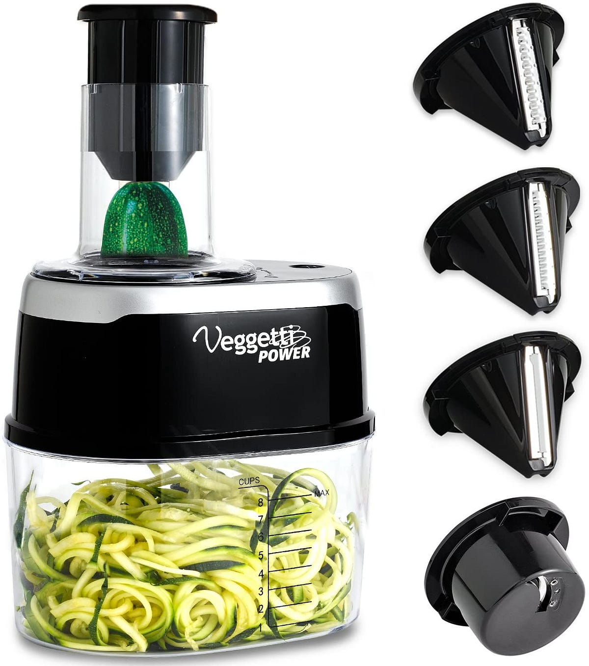 Top 10 Best Veggetti Power — Electric Vegetable Spiralizer Reviews 2021 ...