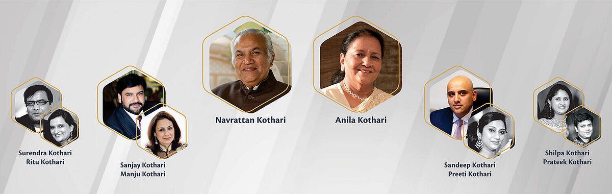 Kothari Family Tree — A legacy of Mr Navrattan Kothari moving towards ...