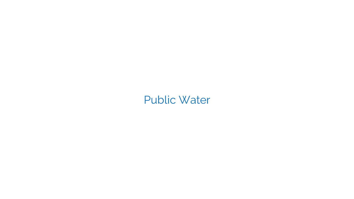 Public Water | by Ben Young | Medium