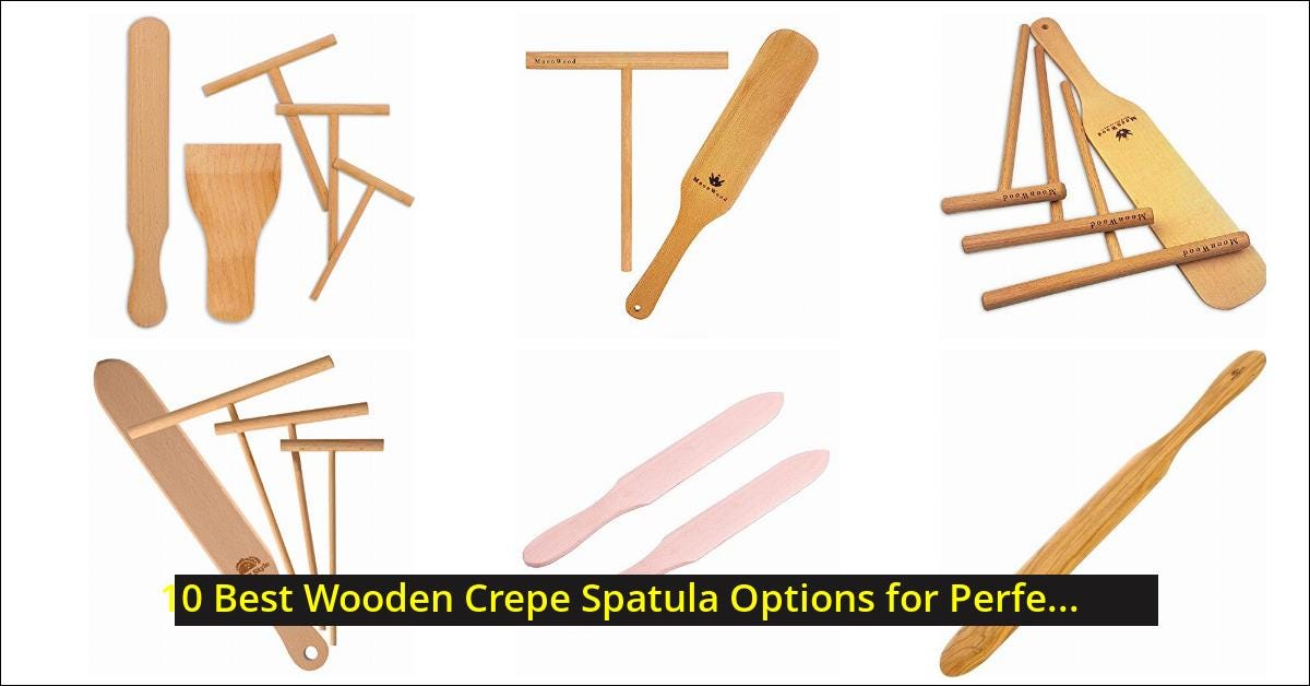 10 Best Wooden Crepe Spatula Options for Perfect Crepes | by Smart Home ...