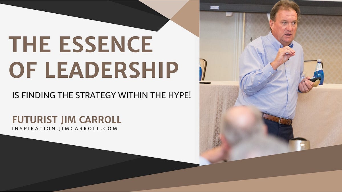 AI and Leadership. “The essence of leadership is finding… | by Futurist ...