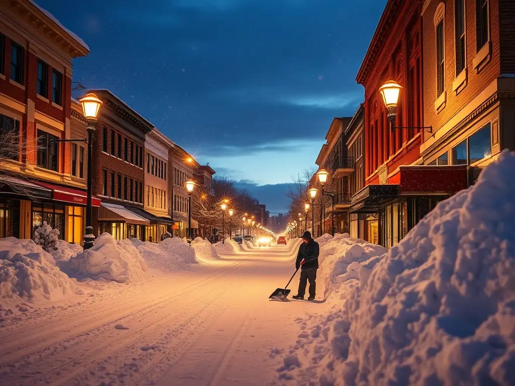 Marquette Snowfall: When Shoveling Becomes a Lifestyle Choice | by ...