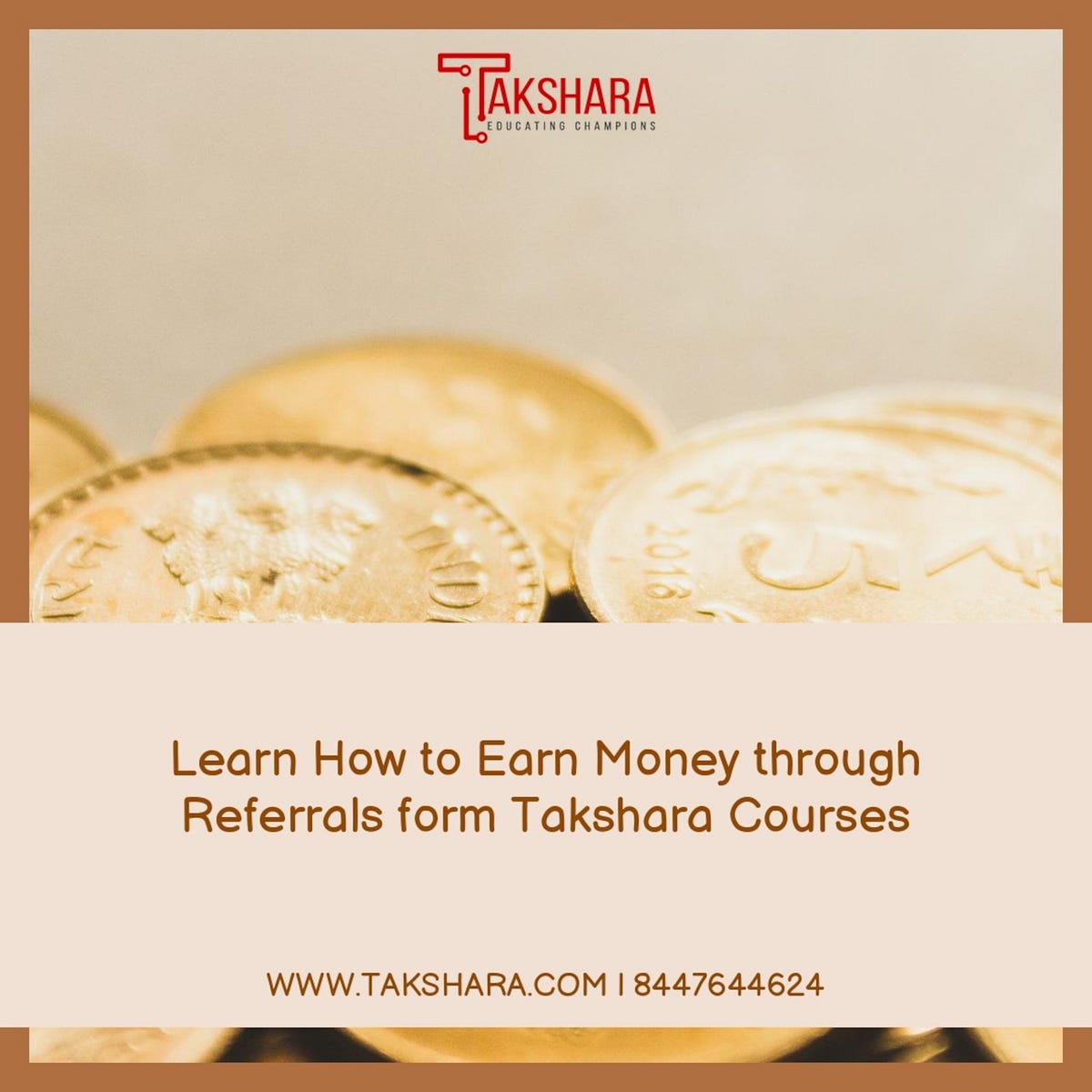 Learn How to Earn Money through Referrals form Takshara Courses | by ...