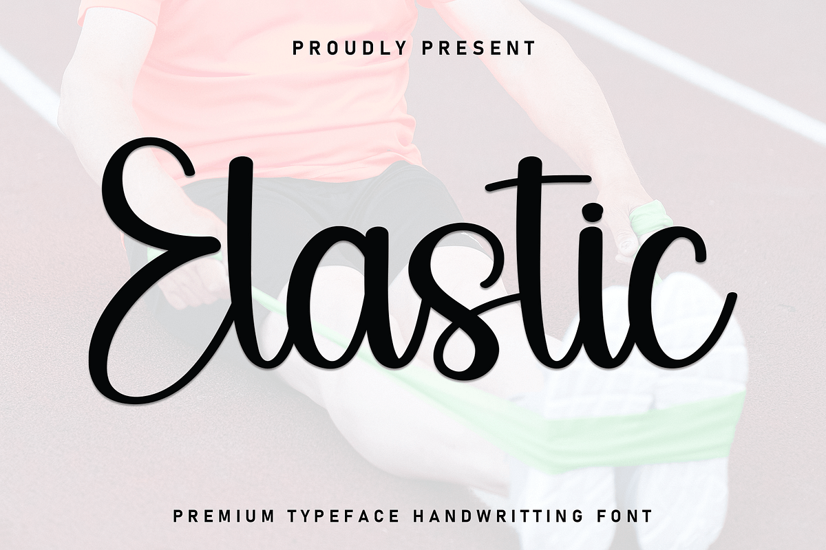 Elastic Font - Oliviaoasis - Medium