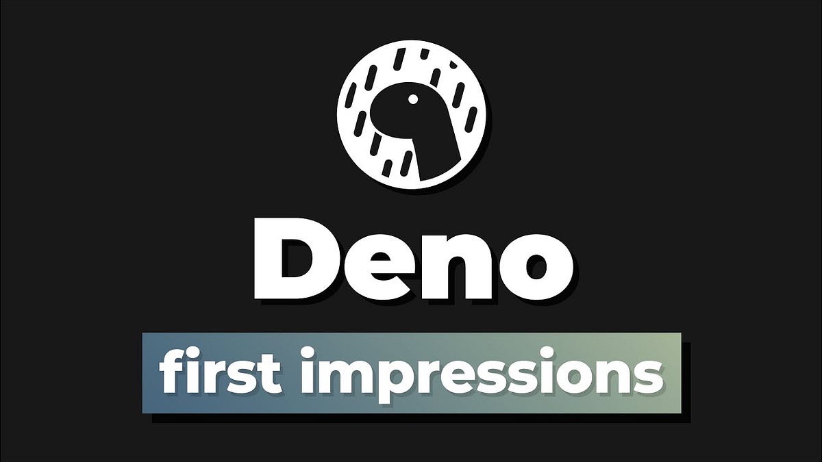 Why Deno is the Future: A Developer’s Perspective | Gleez Technologies | by Vdesk ...