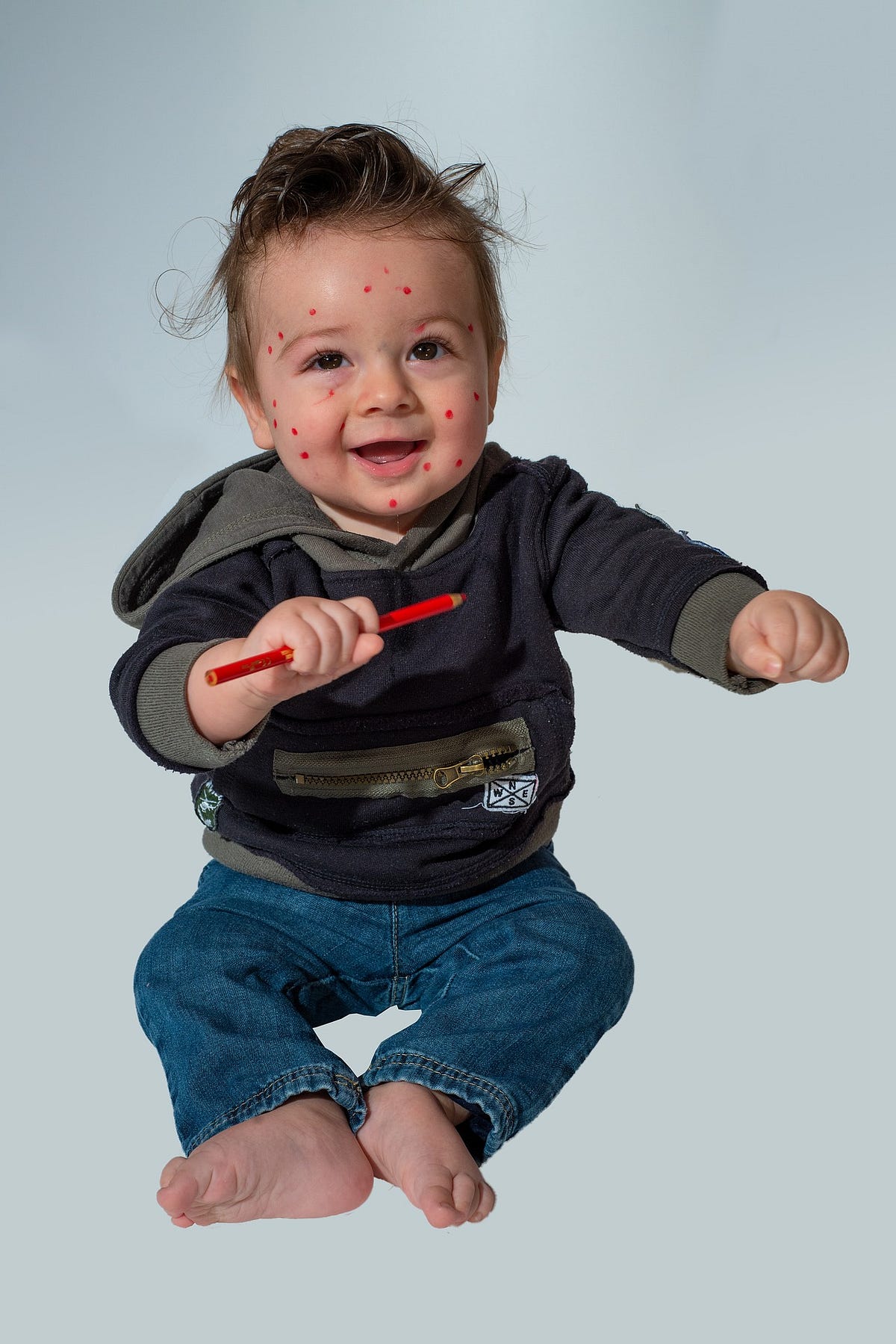 Li Jean-Luc Harris Has ChickenPox - Looked After Child - Medium