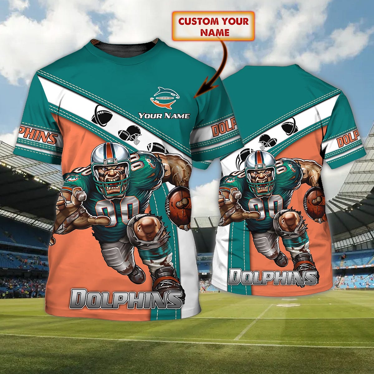 Special Edition Miami Dolphins Home Field Advantage T-Shirt | by ...