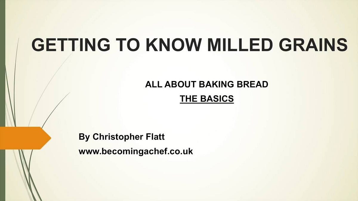 How is wheat bread made? Getting to know the milled wheat bread Grains ...