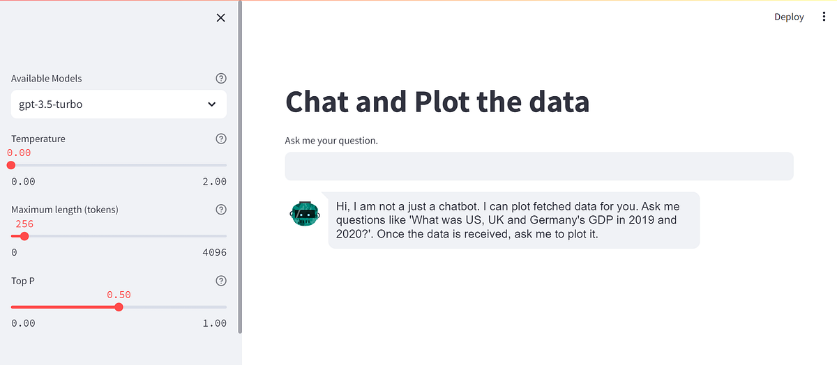 Chat with and visualise your data — Part I | by Georgios Giasemidis | Medium