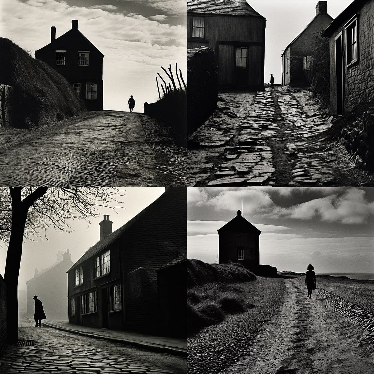 Dive into the dramatic world of Bill Brandt with #Artvy’s AI art ...