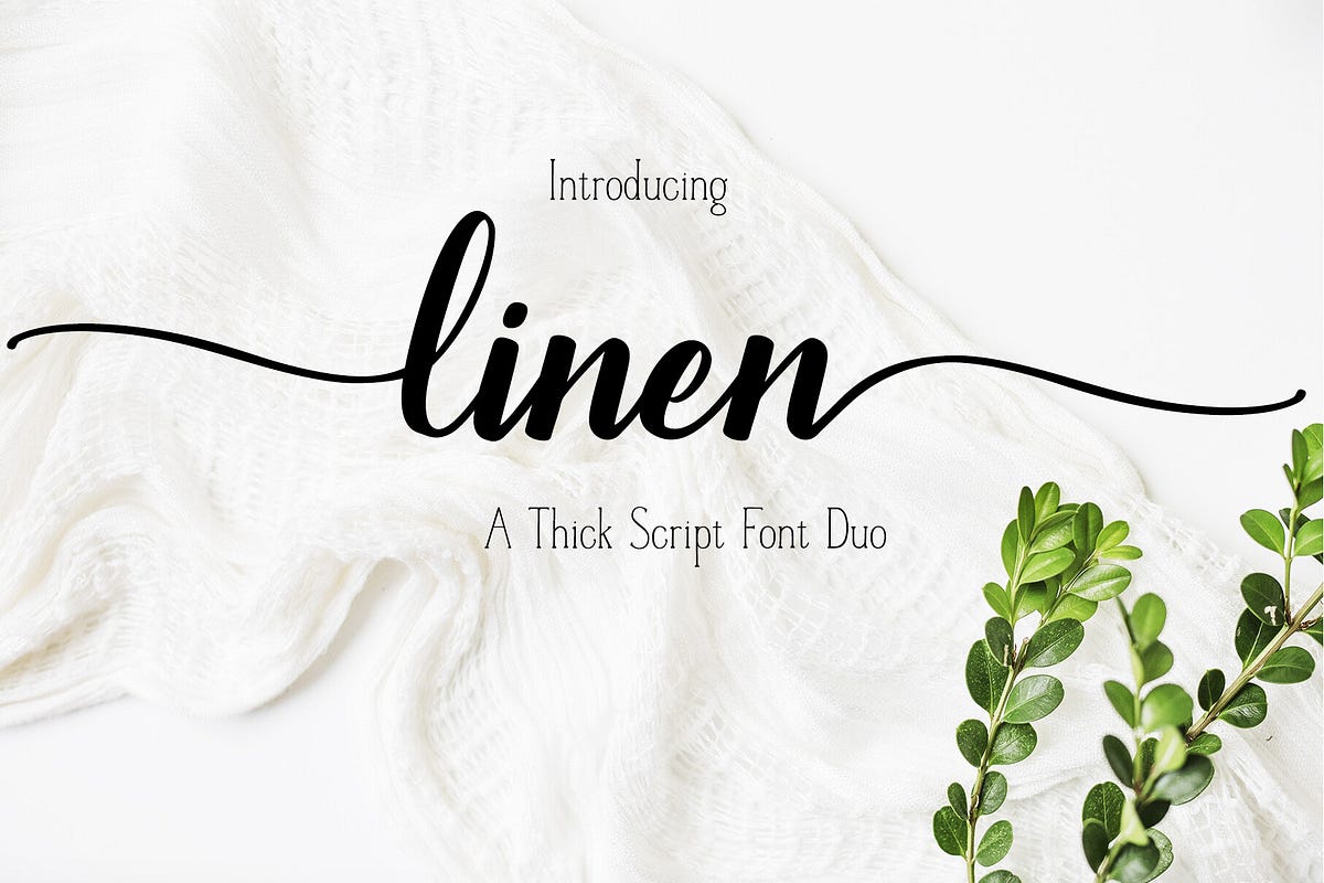 Linen Font - Mindmason - Medium