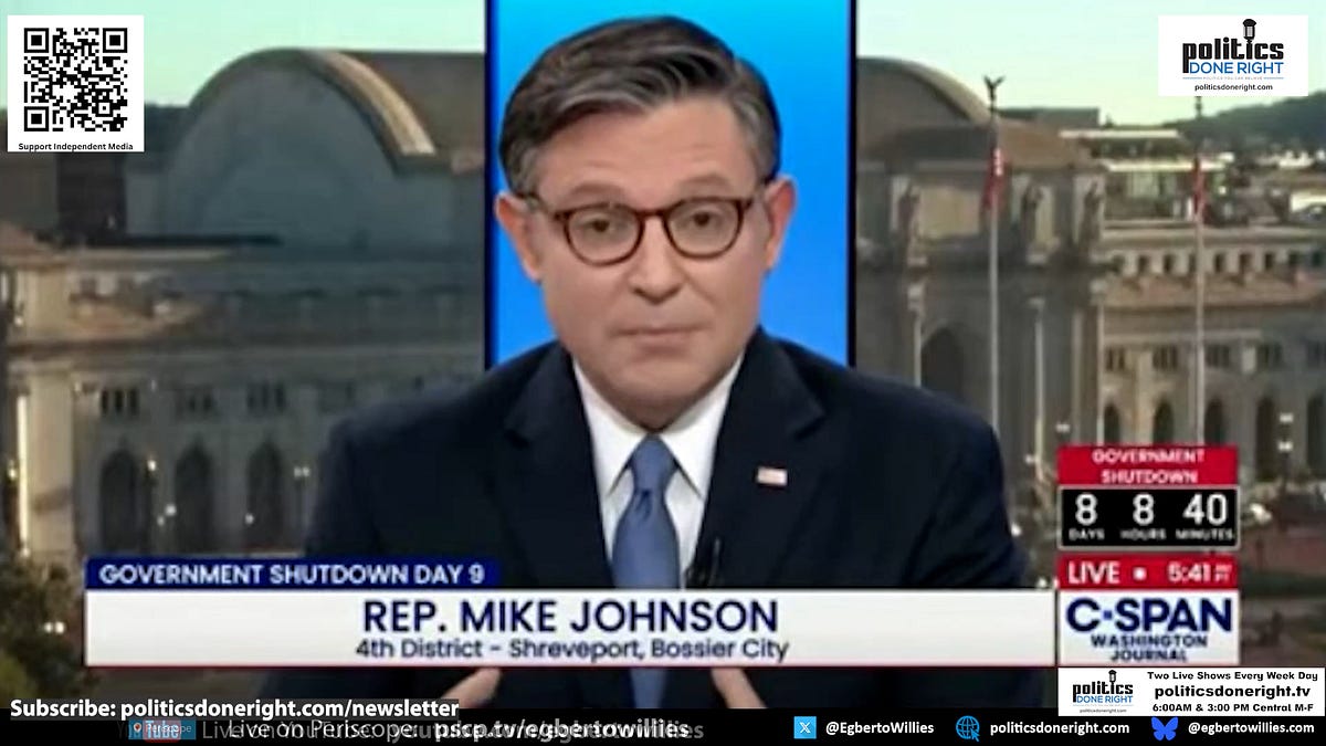 GOP Cruelty on Full Display: Mike Johnson Ignores Military Family’s ...