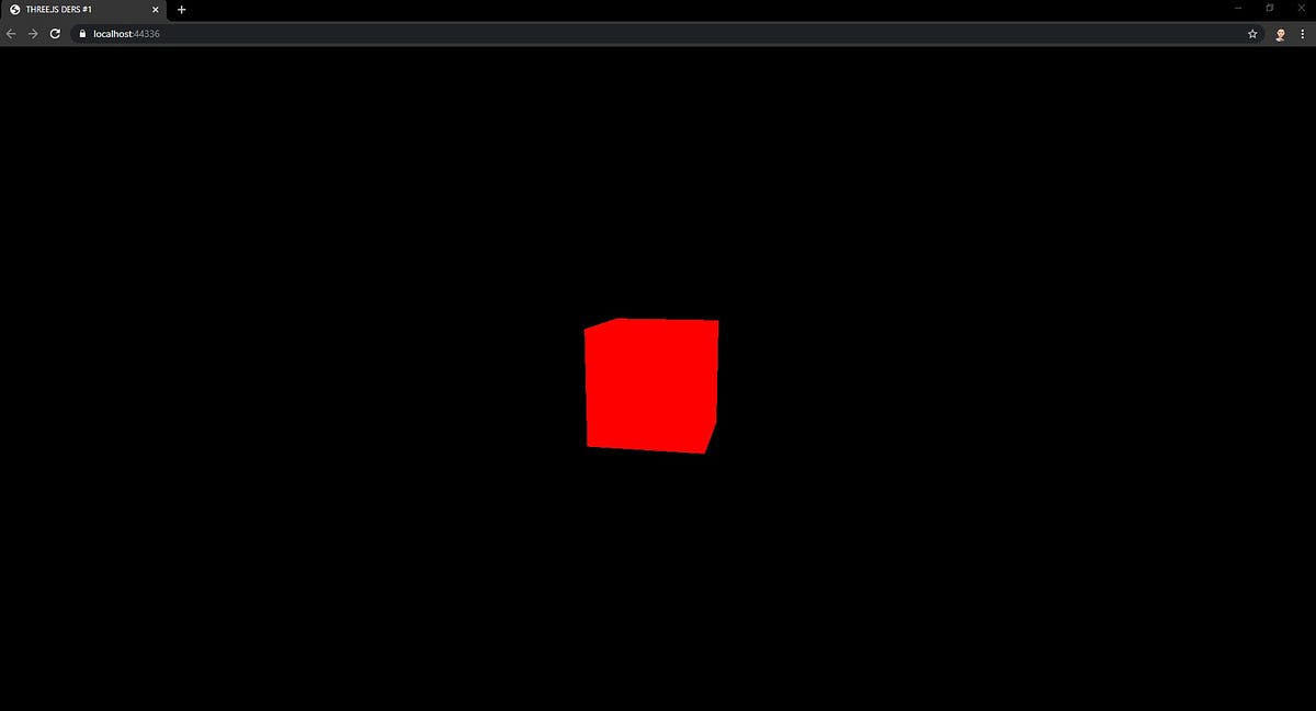 three.js ile 3D WebGL Uygulamaları #1 | by Mehmet PEŞKETER | Medium