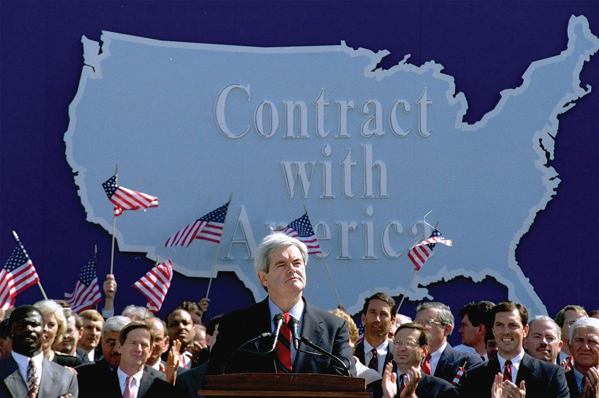 The Contract with America: How a 1994 Conservative Revolution Shaped ...