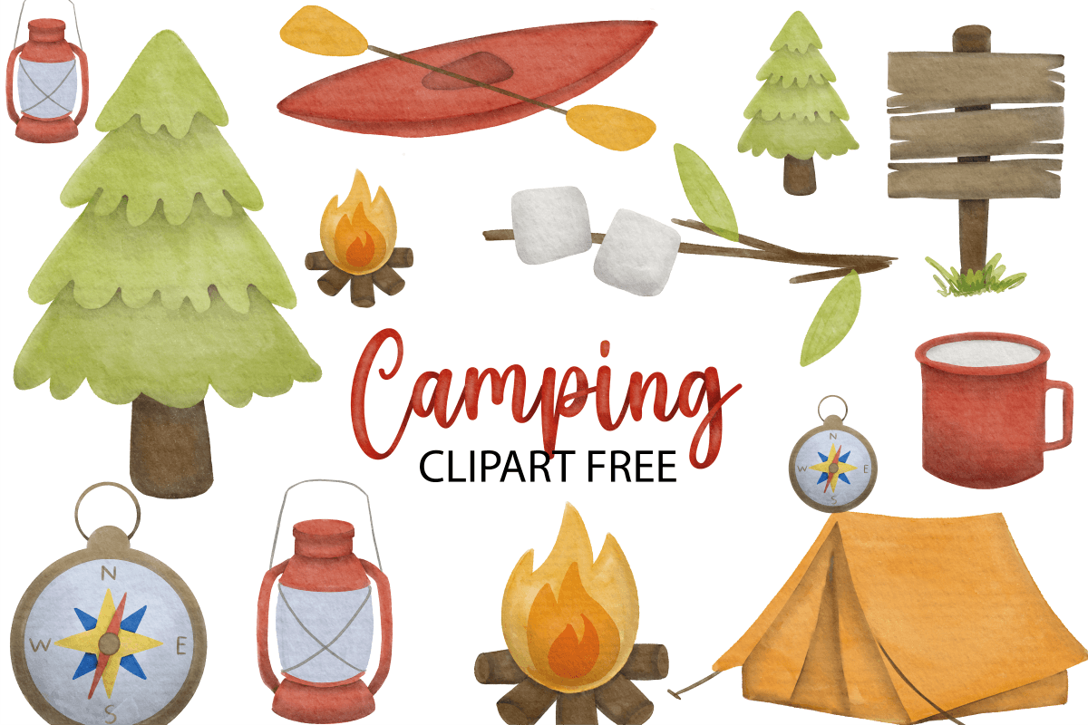 Camping Clipart Free | by Prismpalette | Jun, 2024 | Medium