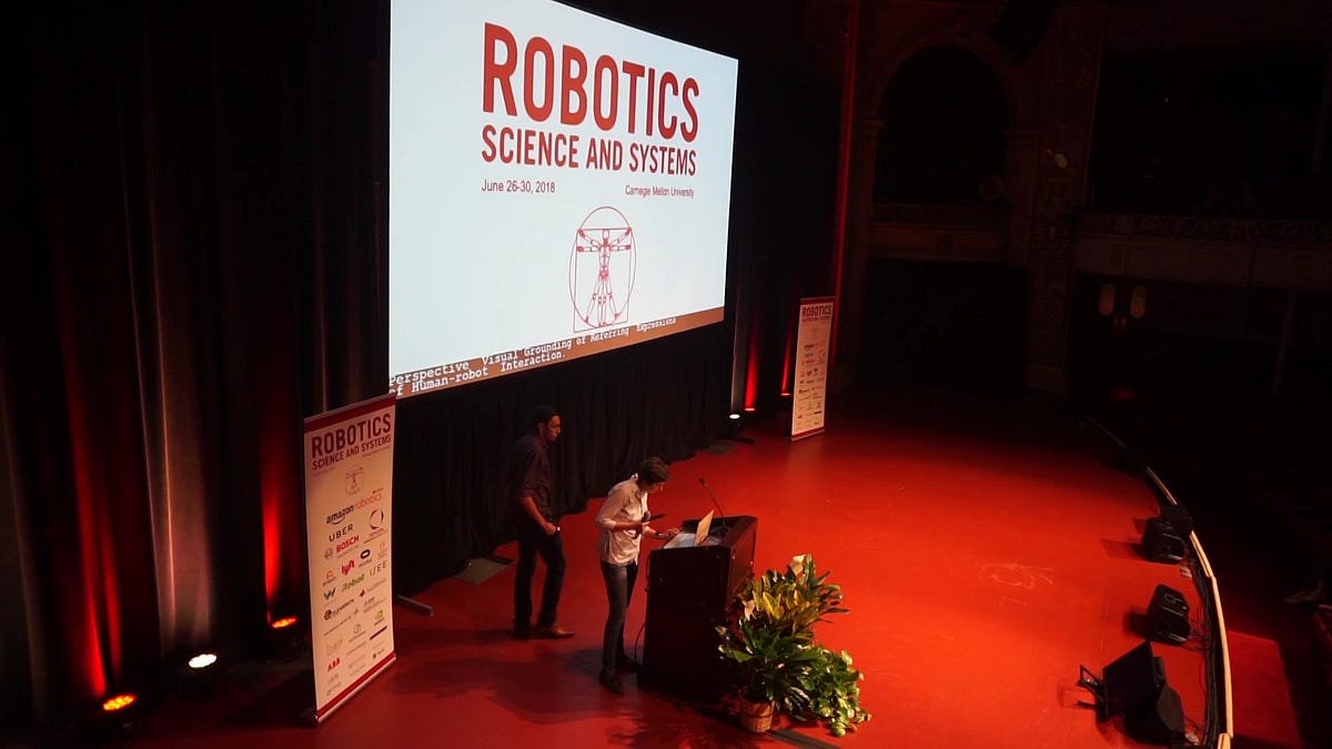 Inside an AI Conference — Robotics Science and Systems | by Andrey ...
