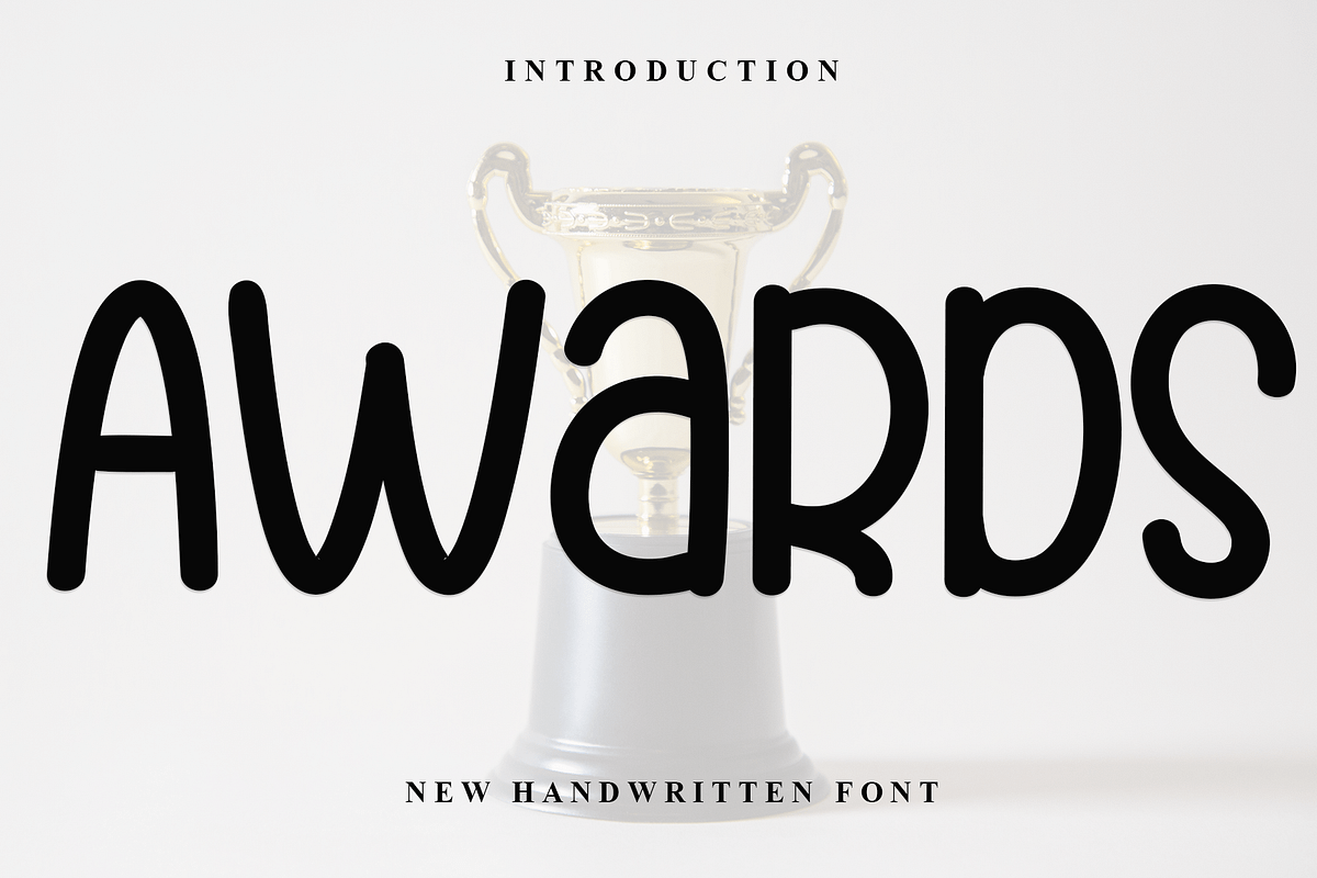 Awards Font - Emmaethereal - Medium