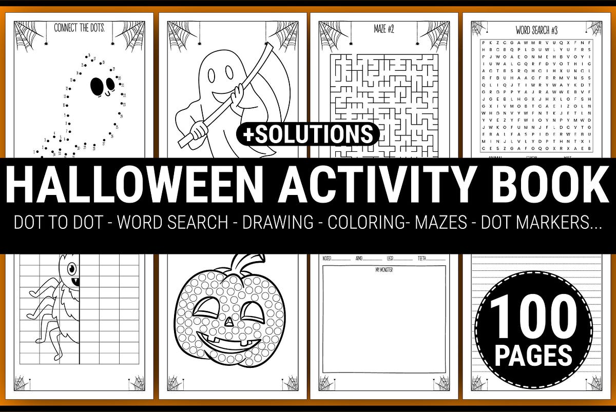 HALLOWEEN ACTIVITY BOOK for KIDS Free | by Aetherarcadia | Aug, 2024 ...