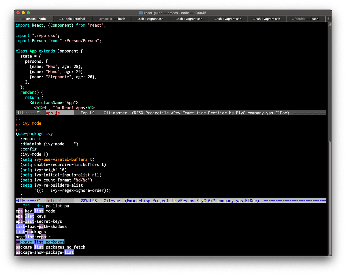 [Emacs-6] 讓你更快速執行指令的套件， Ivy-mode. Ivy-mode: 更快執行指令，更快搜尋的次模式 | by Jerry Hsieh | Medium