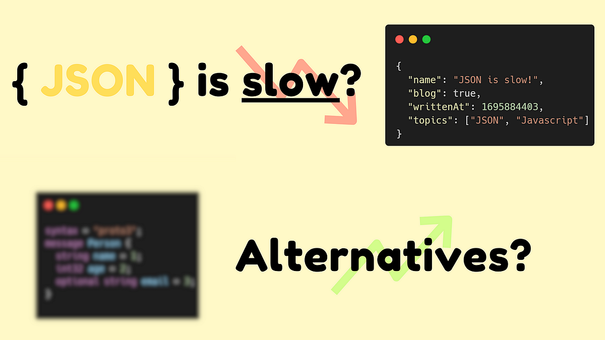 JSON is incredibly slow: Here’s What’s Faster! | by praneeth gunda | Oct, 2023 | Medium