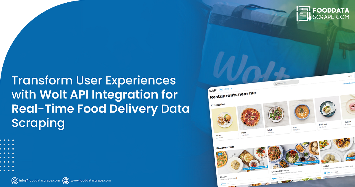 Transform User Experiences with Wolt API Integration for Real-Time Food Delivery Data Scraping ...