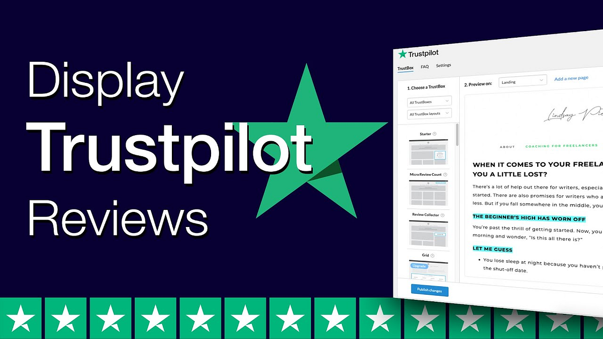 How to Display Trustpilot Reviews on Your WordPress Website | by ...