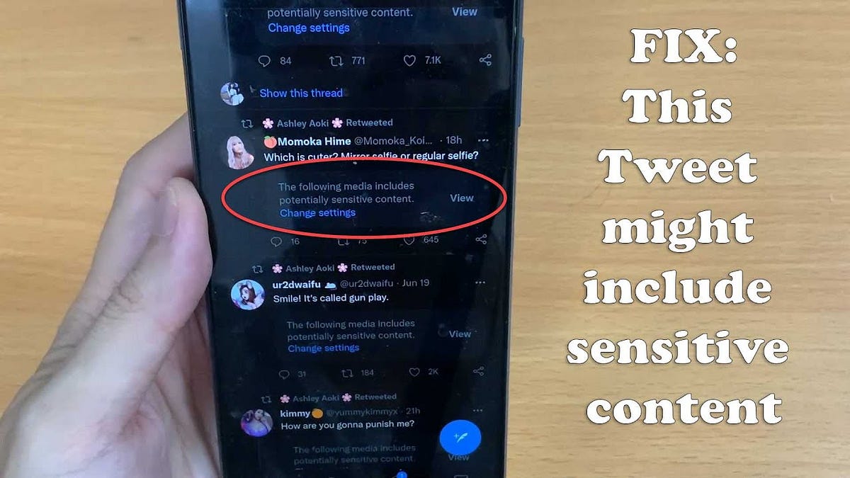Twitter This Account Might Include Sensitive Content: Safety Tips | by ...