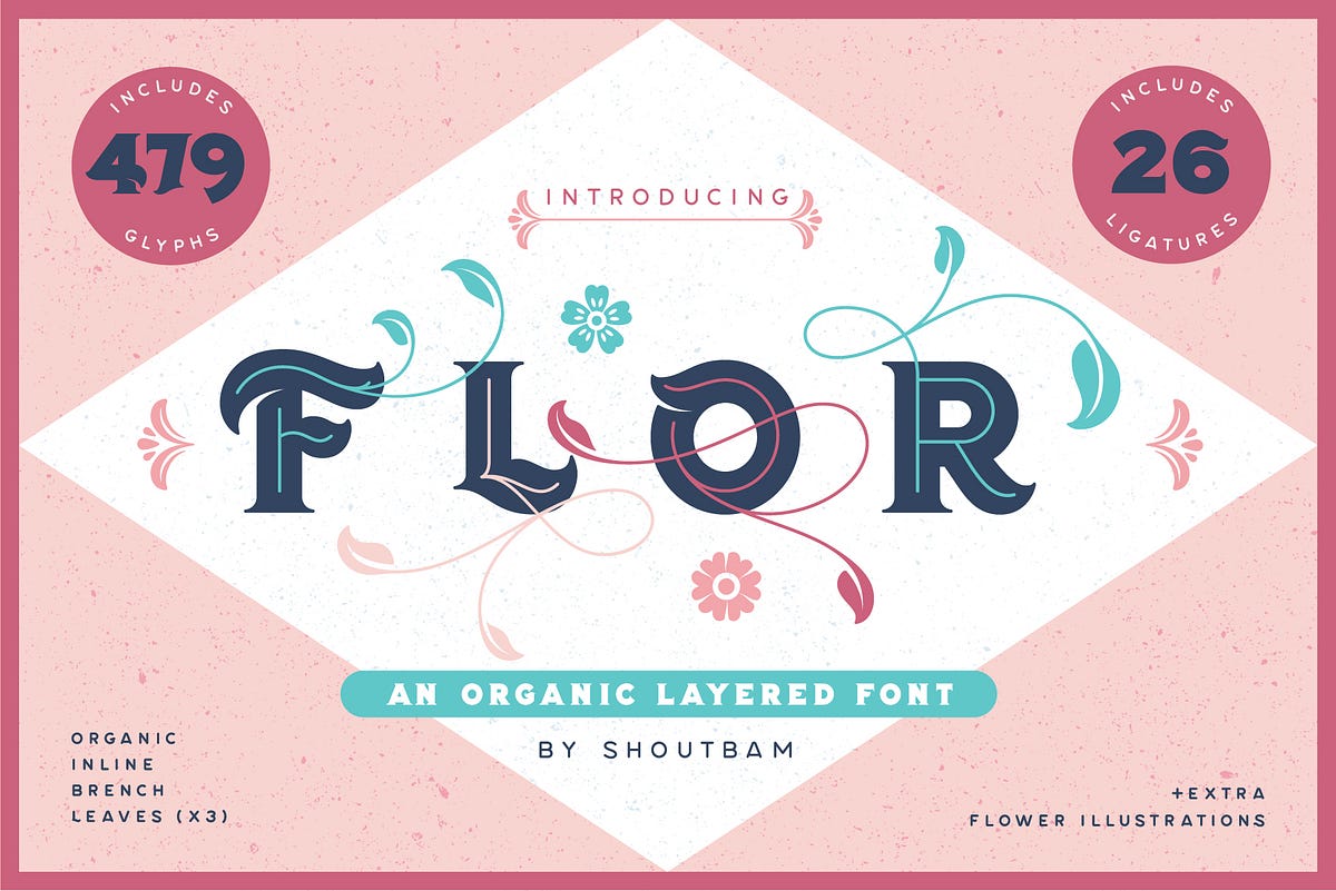 Flor Font - Datadreamer - Medium