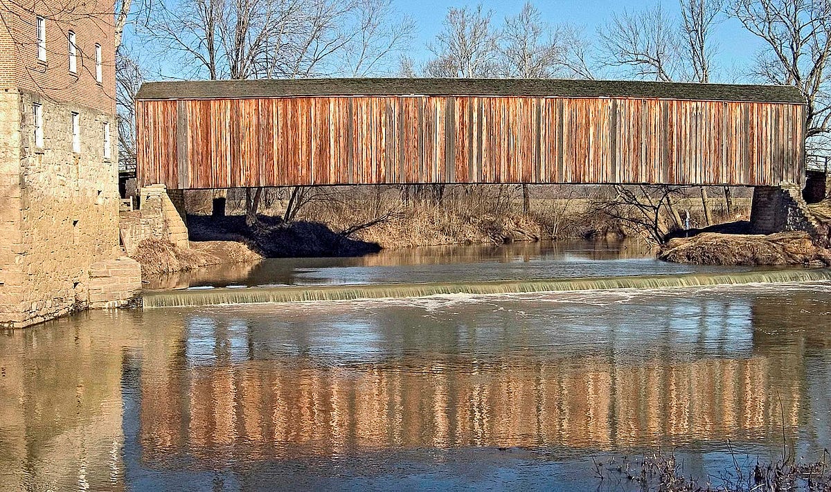 Oldest Surviving Covered Wooden Bridge in Missouri | Medium