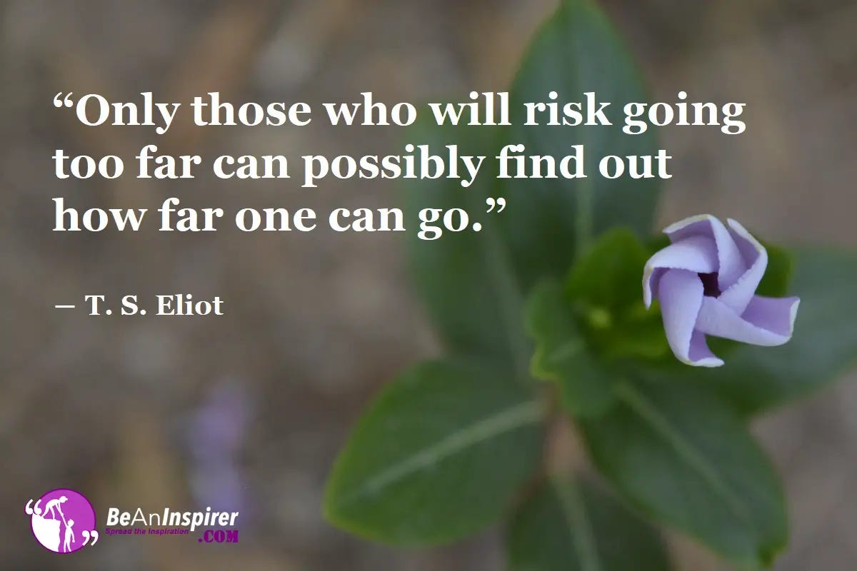 4 Benefits of Taking Risks in Life | by KrishNick | Medium