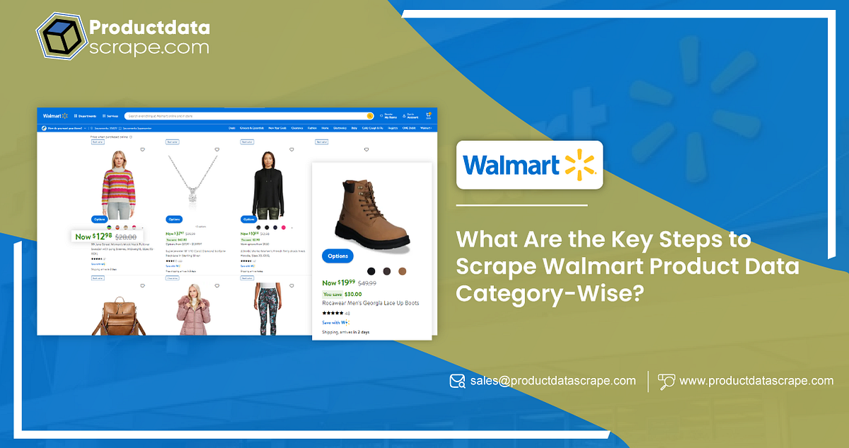 What Are the Key Steps to Scrape Walmart Product Data Category-Wise ...