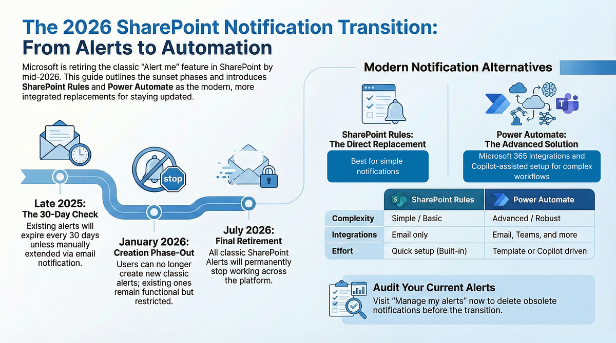 SharePoint Alerts are Retiring: What You Need to Know | by Ethan Guyant ...