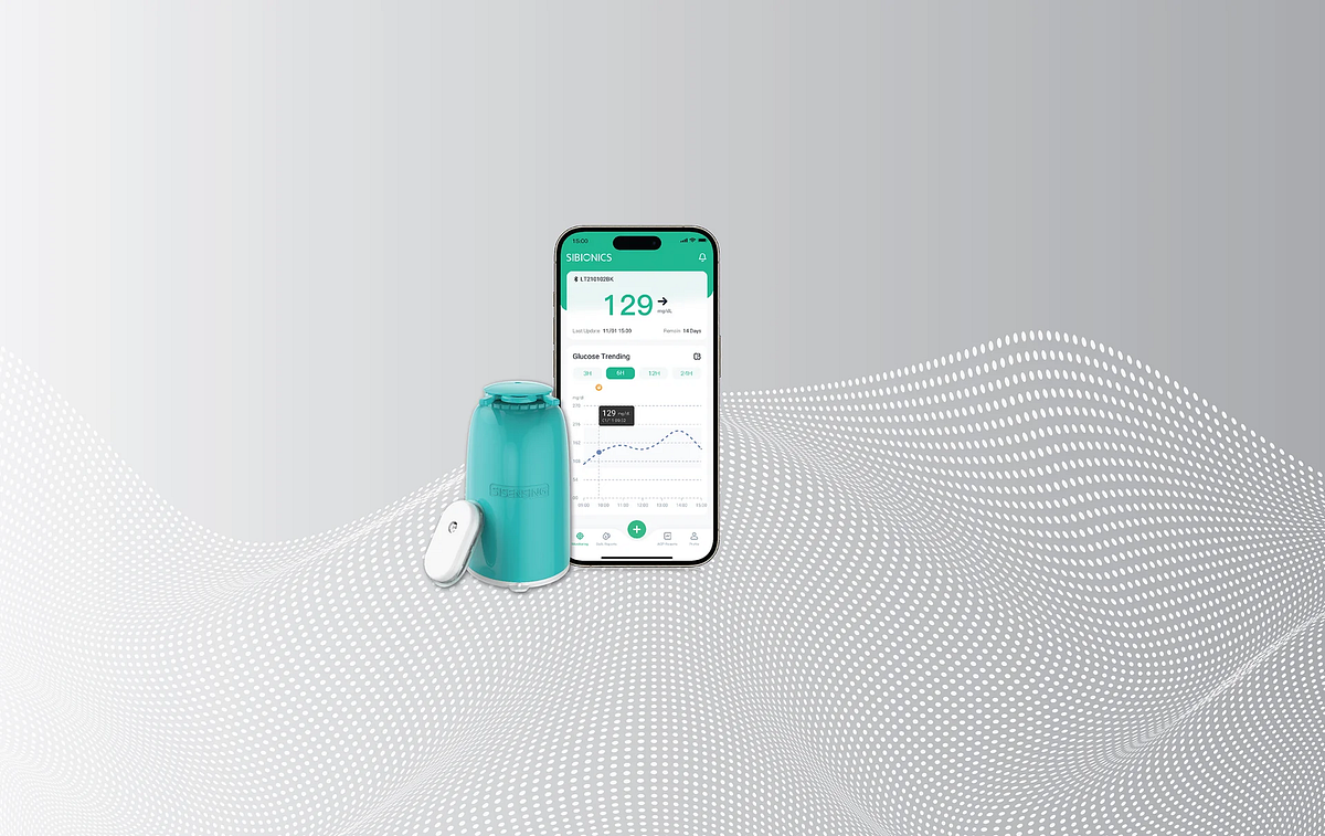 GS1 Continuous Glucose Monitoring (CGM) System - Rahid rsn - Medium