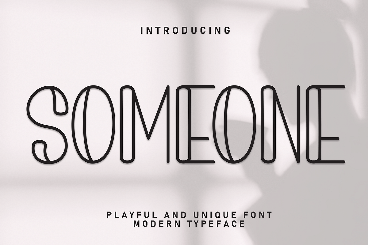 Someone Font - Solarasculpt - Medium