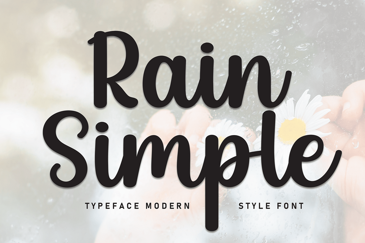 Simple Rain Font | by Lyraluminescent | Jun, 2024 | Medium