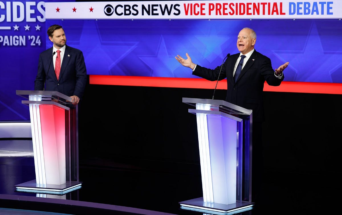 Walz Defended Reality — Even as Vance Took Full Advantage of CBS’s ...