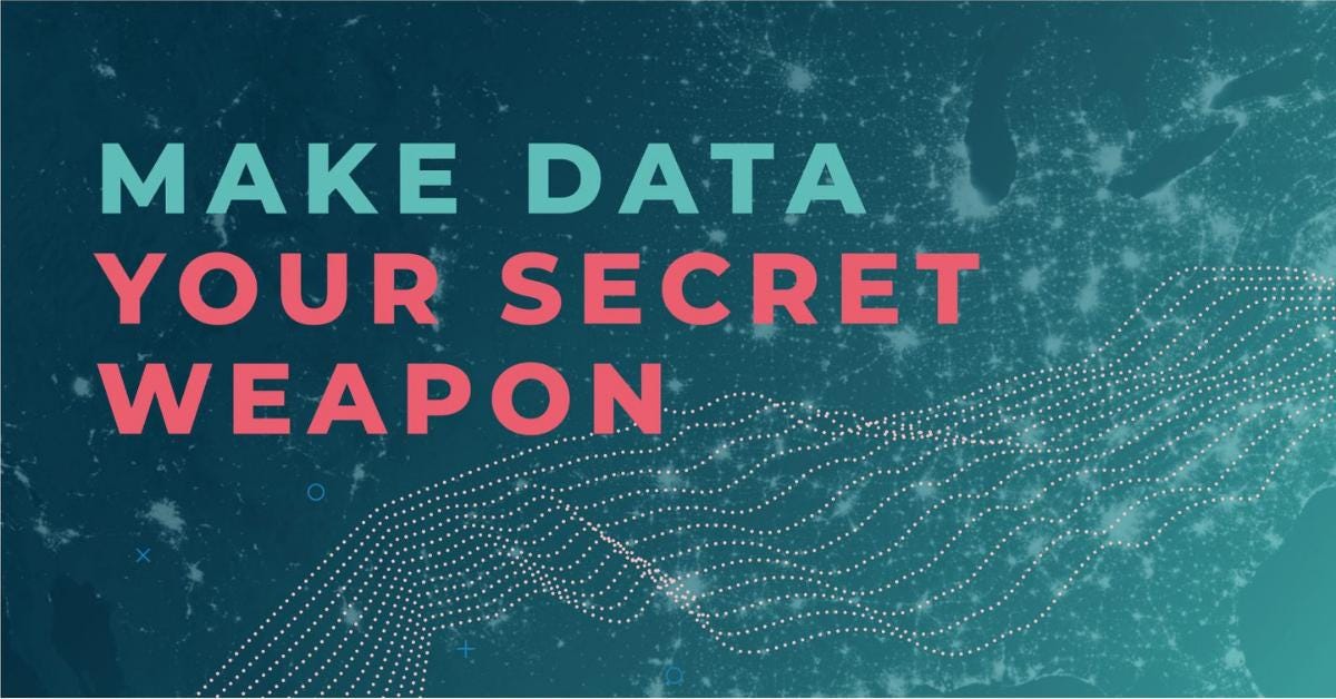 Data: The secret warfare that will help you tide over the downturn and ...