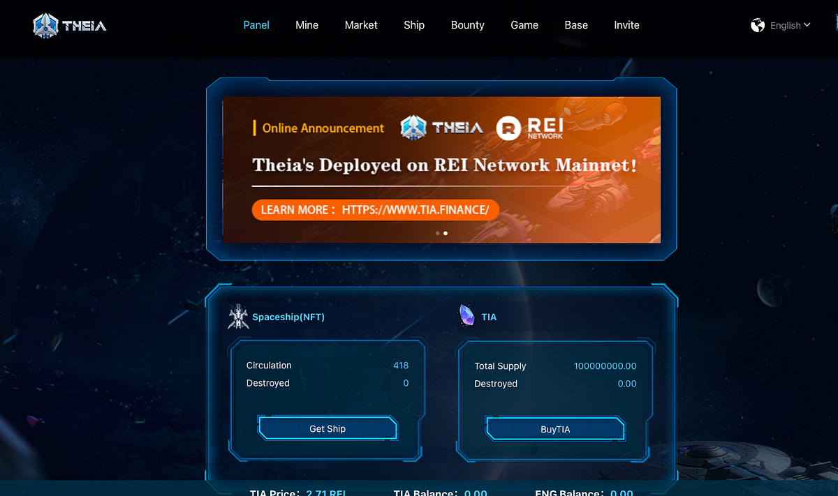 Introduction：How to get TIA？（REI Network） - Theia - Medium