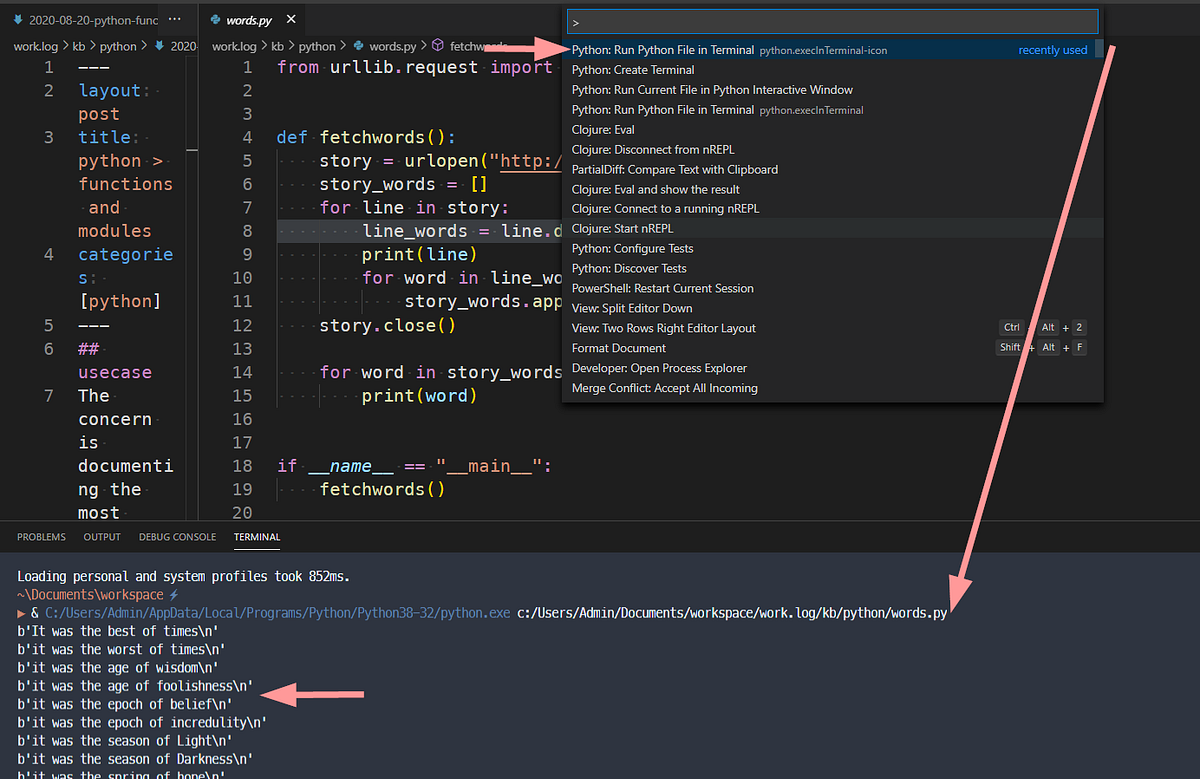 Functions and Modules in Python — Foundations | by Pavol Kutaj | Medium